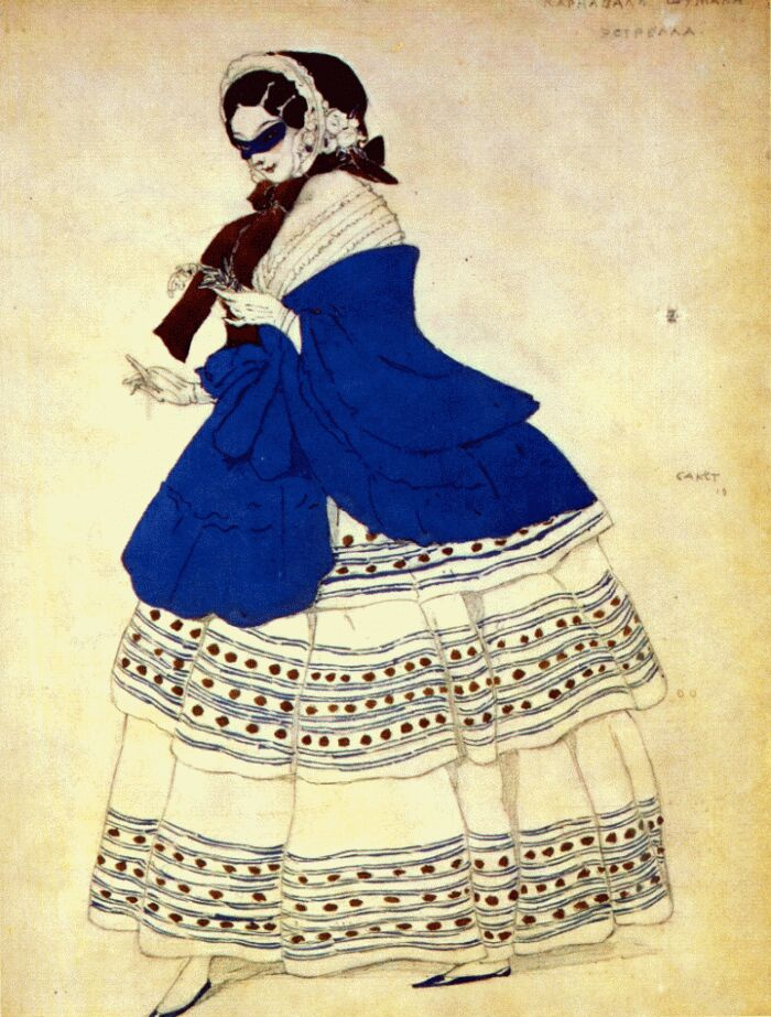 Lev Samoilovich Bakst (Leon Bakst) Carnival, 1910 : Descriptif de l ...