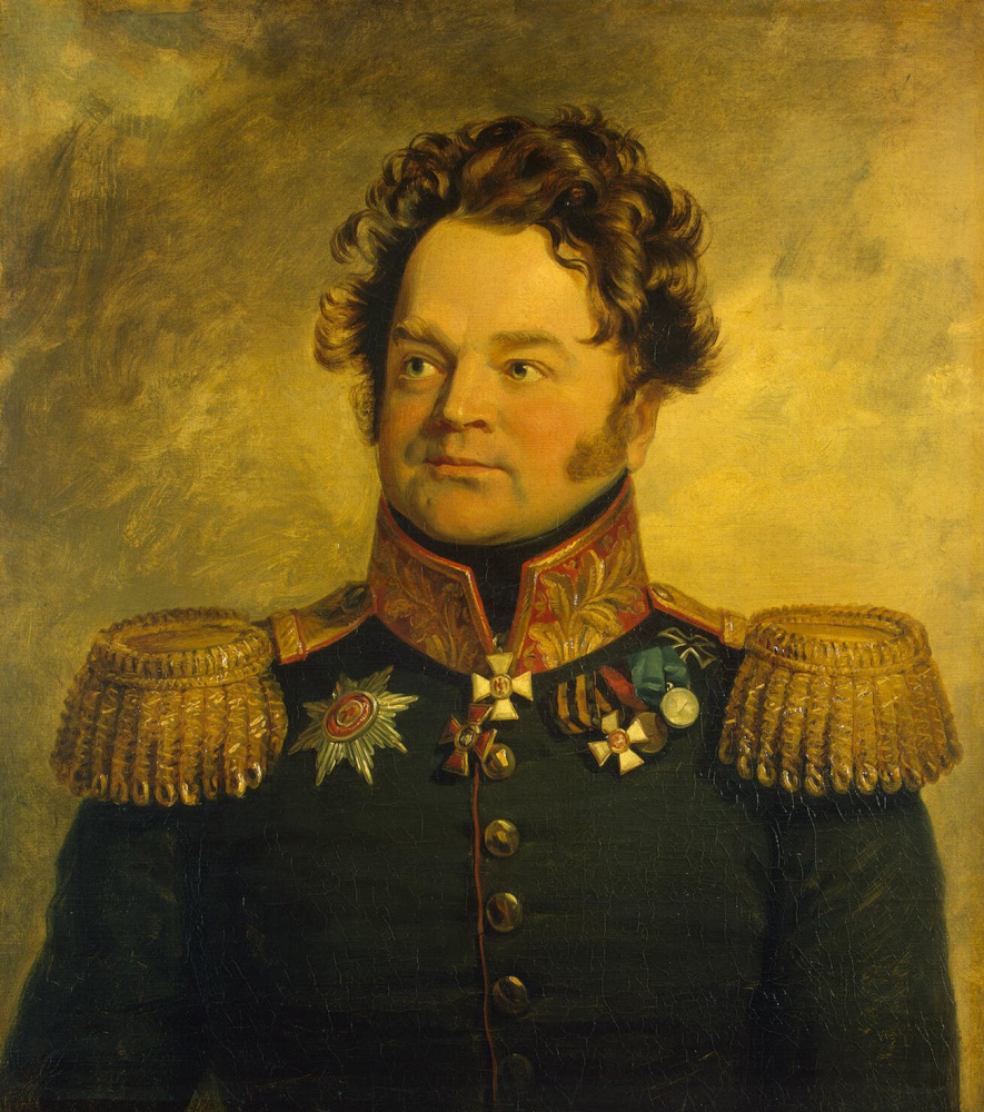 George Dow Portrait Of Nikanor M. Svechin, 1825, 63×70 cm ...