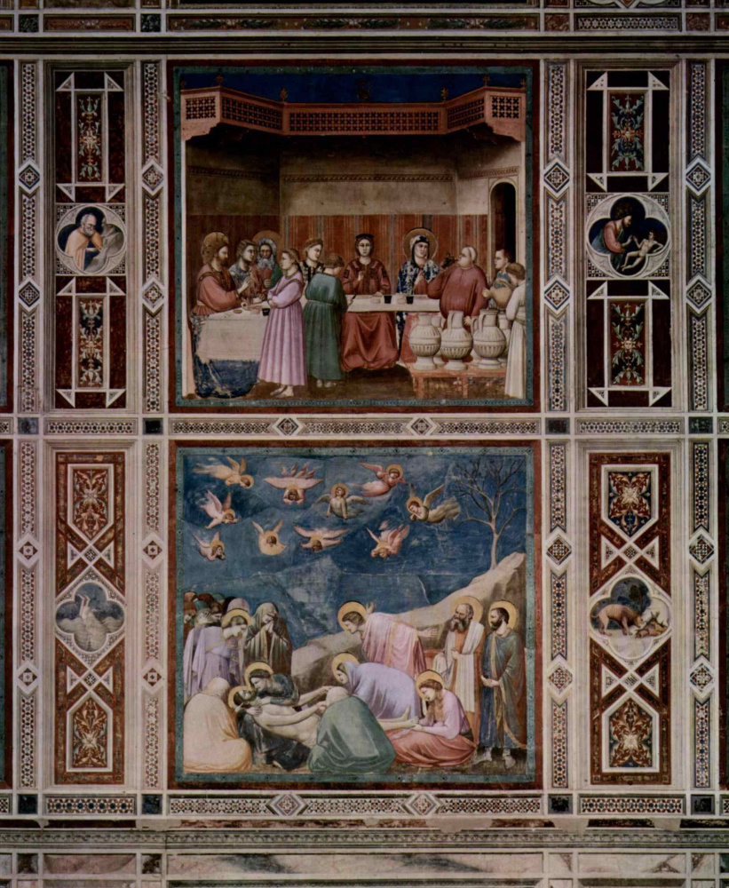 Buy a digital copy: Giotto di Bondone - Murals: Marriage in Cana ...