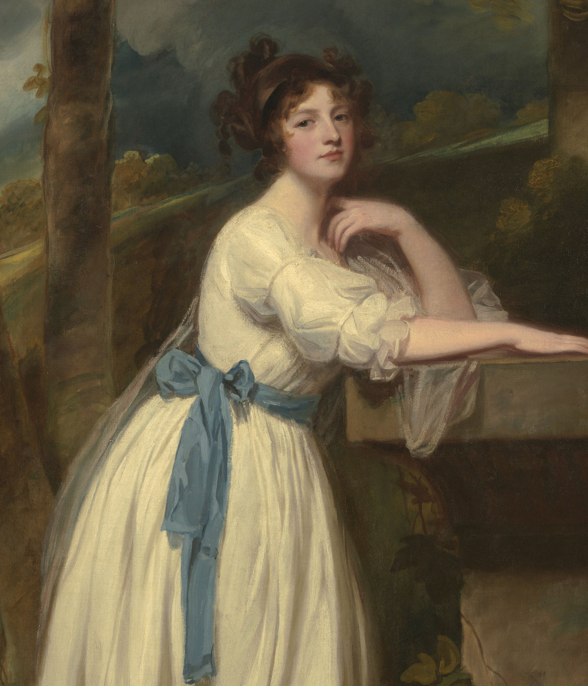 Buy digital version: Portrait of Mrs. Andrew Reed by George Romney ...