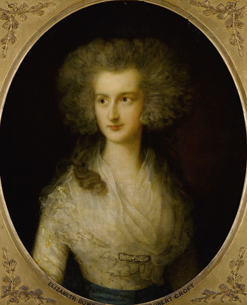 Buy a digital copy: Thomas Gainsborough - Portrait of Elizabeth Bowes ...