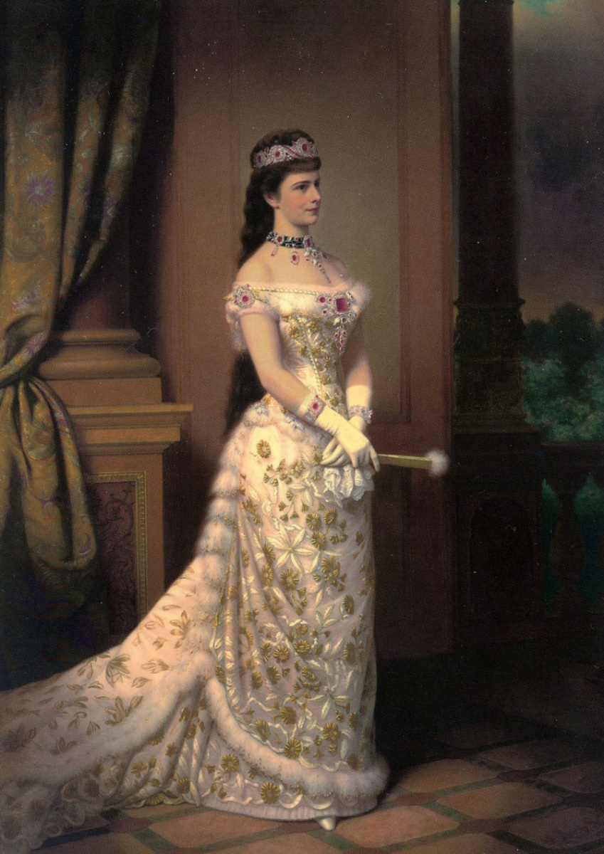 The Bavarian Rose — Empress Sissi. Ceremonial Portraits, Drama, Life ...