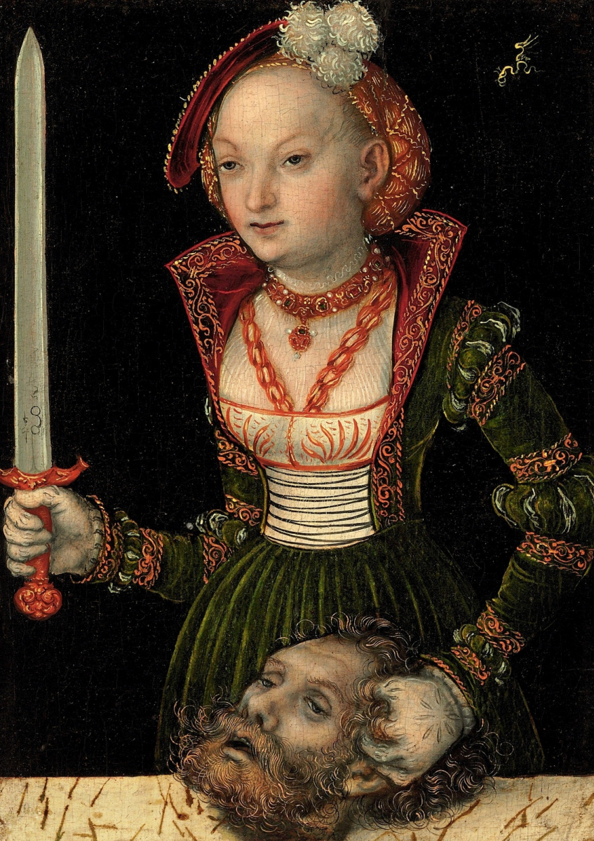 Buy a digital copy: Lucas Cranach the Elder - Judith avec la tête d holopherne | Artchive