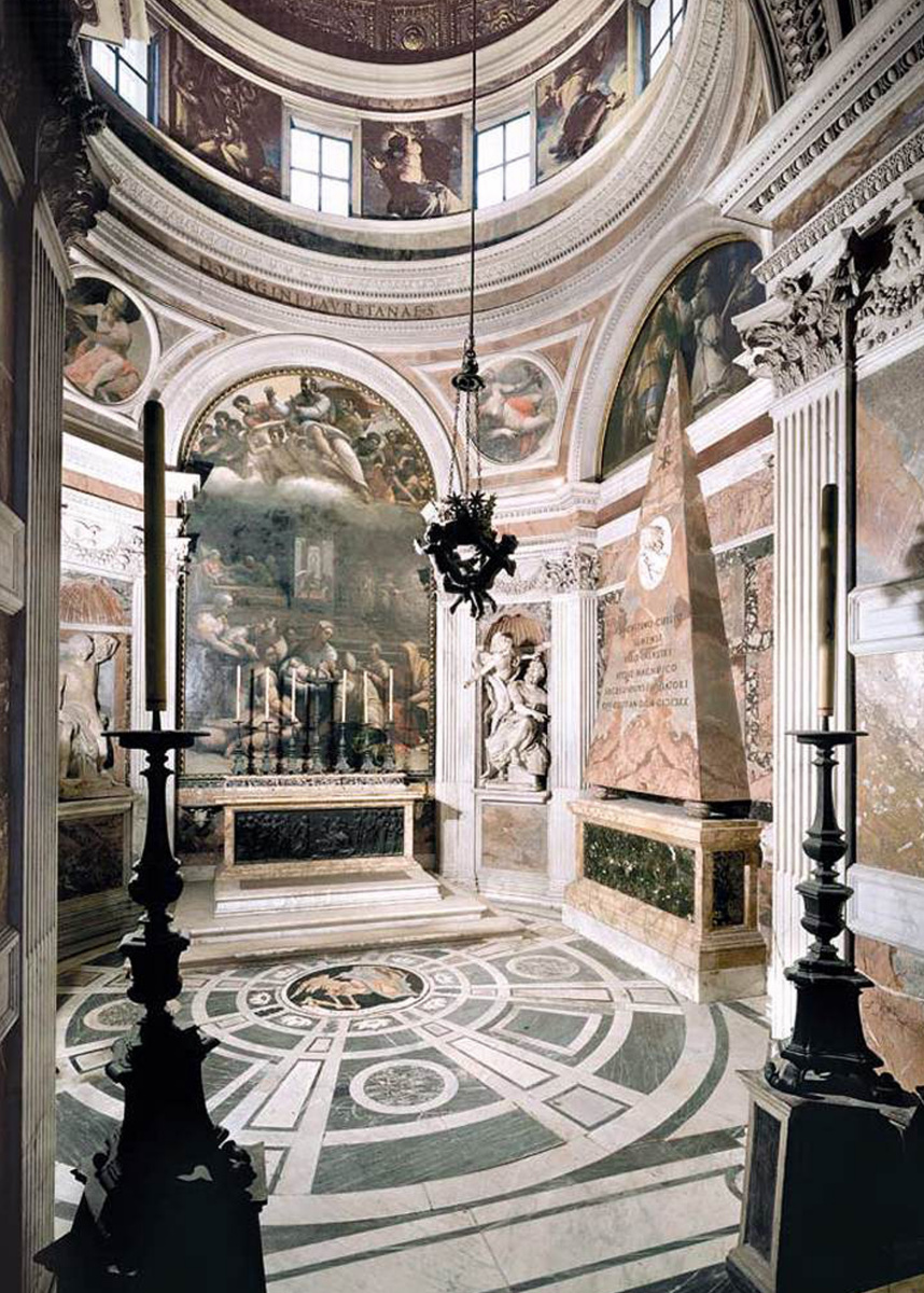 Raphael Santi Capilla Chigi Iglesia de Santa Maria del Popolo, Roma ...