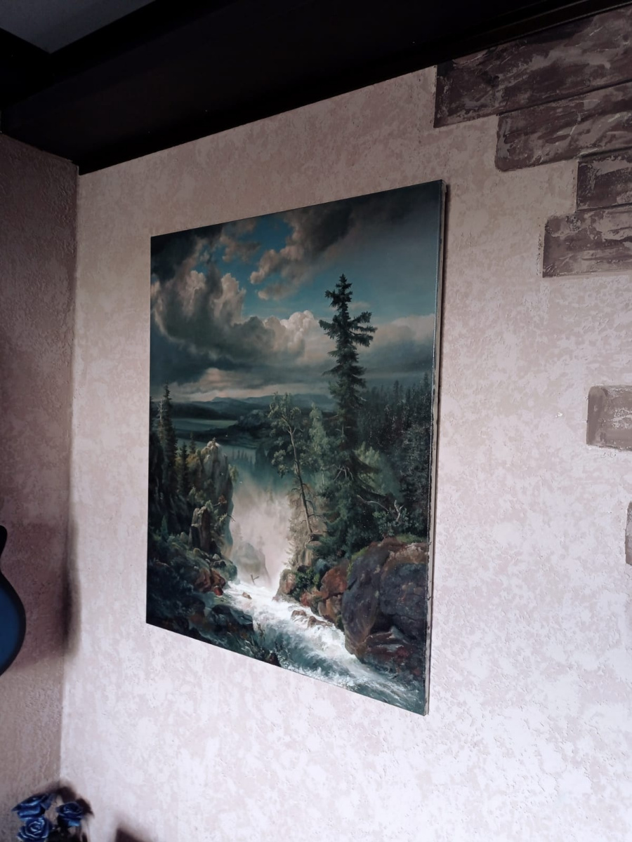 Andrei Balakirev A free copy of a painting by the German landscape ...