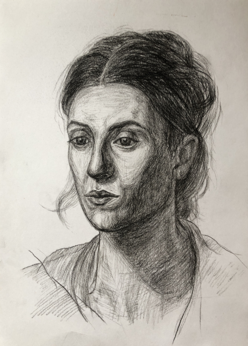 Olga Vladimirovna Lebedeva Portrait, 1 2020 : Descriptif de l'œuvre ...