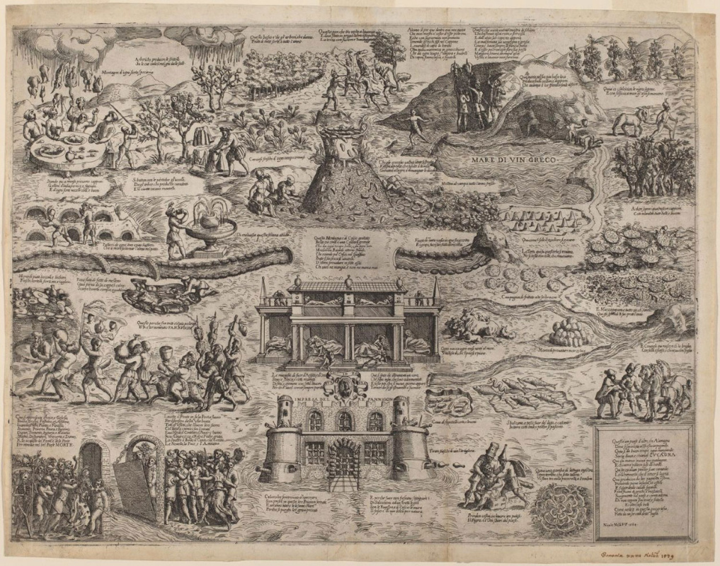 The Land of Cockaigne: a utopian world on earth full of meal and ...