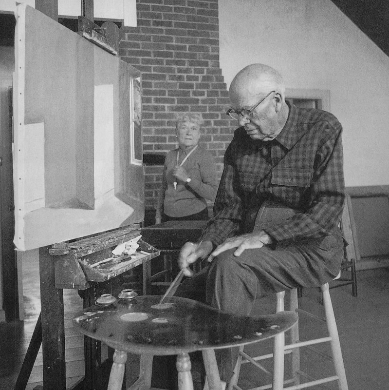 Love story in paintings: Edward Hopper and Josephine Nivison | Arthive