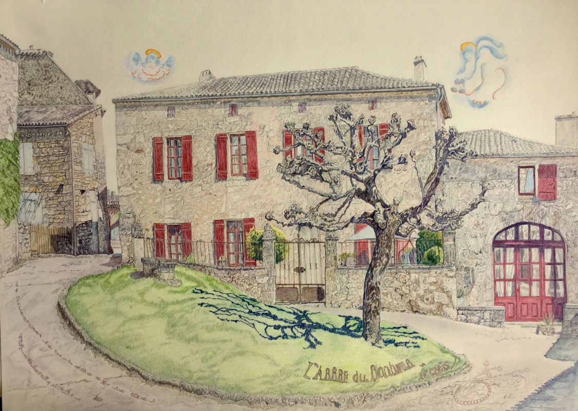 Eva Danora The Tree of Happiness., 2016, 70×50 cm: Descripción de la ...