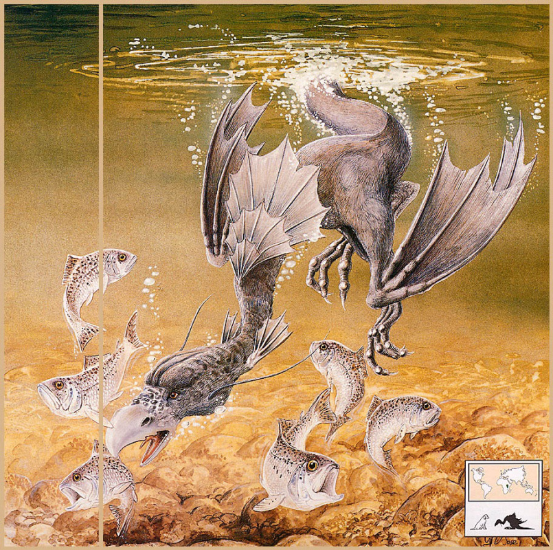 Graham Base African water dragon : Descriptif de l'œuvre | Artchive
