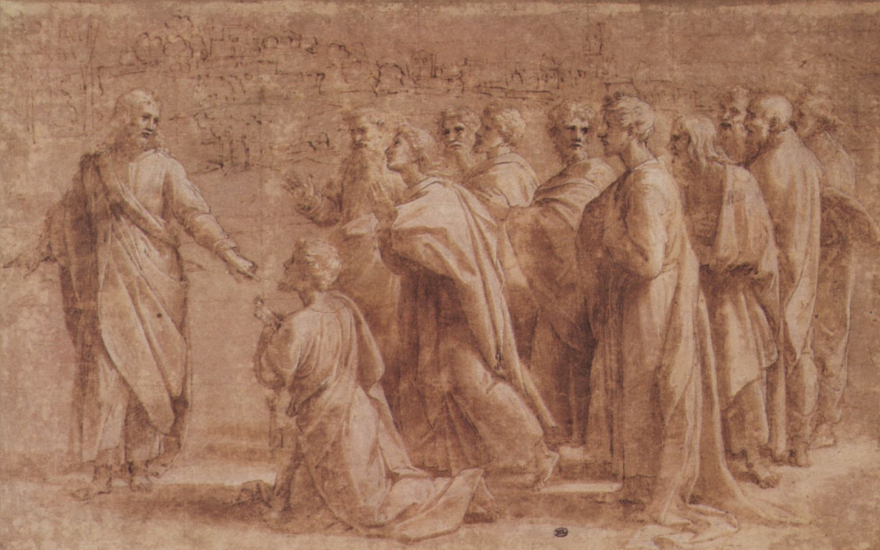 Buy digital version: The Calling Of Peter. Sketch for the Sistine ...