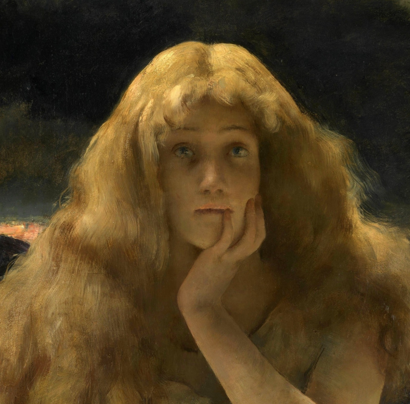 Alfred Emil-Leopold Stevens Marie De Magdala. 1887, 77×118 cm ...