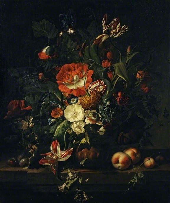 Rachel Ruysch Flowers In A Glass Vase 1704 | Best Flower Site