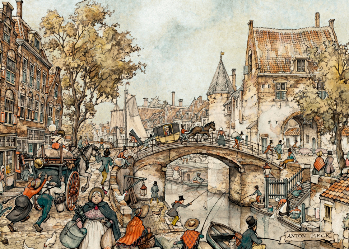Anton pic City scenes. Utrecht, 1960, 43×28 cm : Descriptif de l'œuvre ...