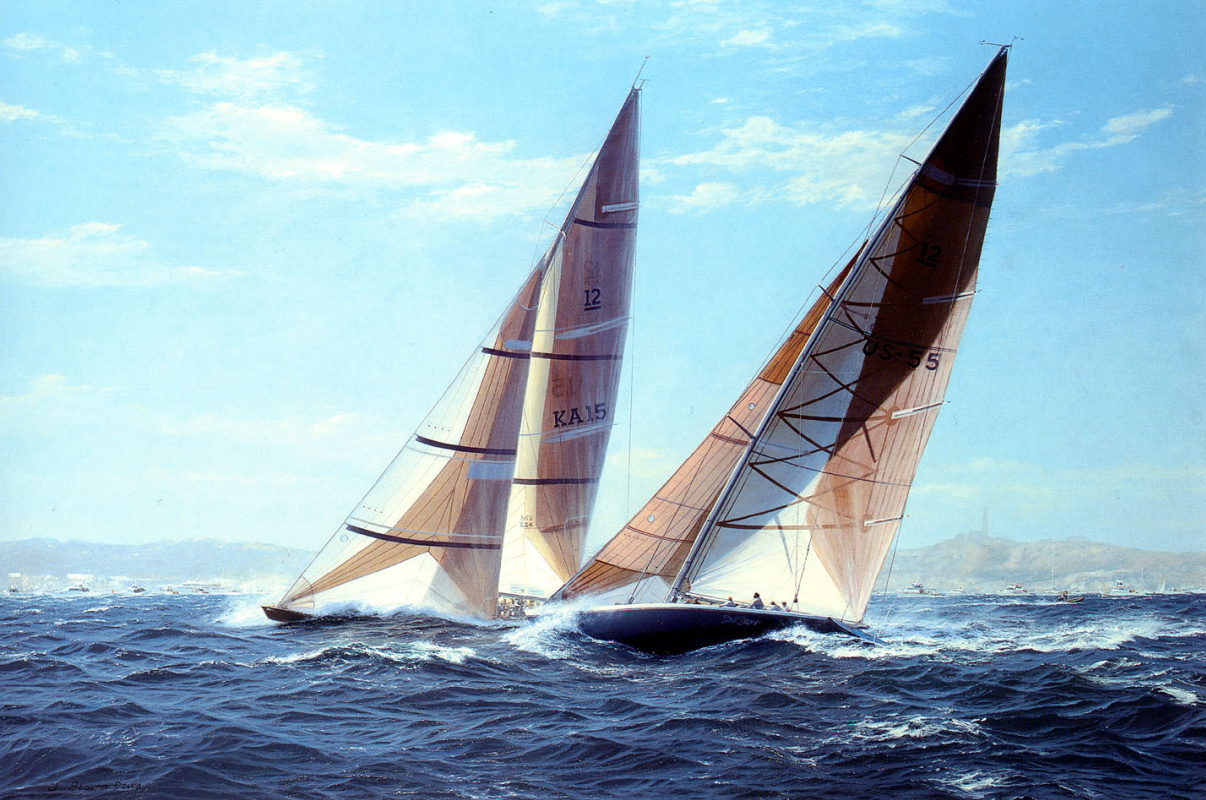 Stephen Dews The two rivals: Descripción de la obra | Arthive