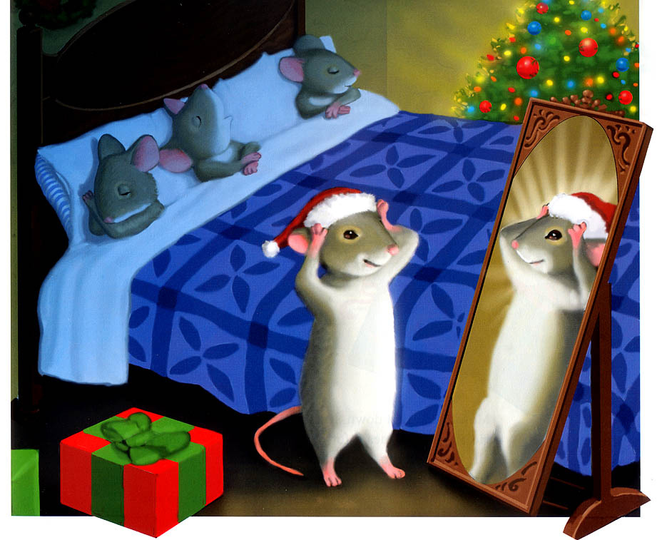 Michael Garland The mouse before Christmas 18 : Descriptif de l'œuvre ...