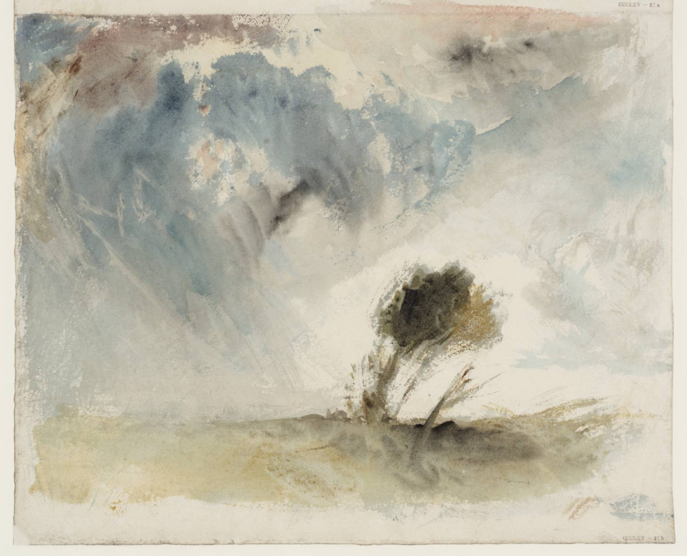 Buy a digital copy: Joseph Mallord William Turner - Des arbres dans une ...