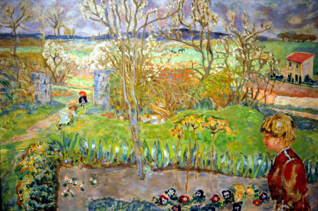 Pierre Bonnard Early spring, 1908, 132×88 cm : Descriptif de l'œuvre ...