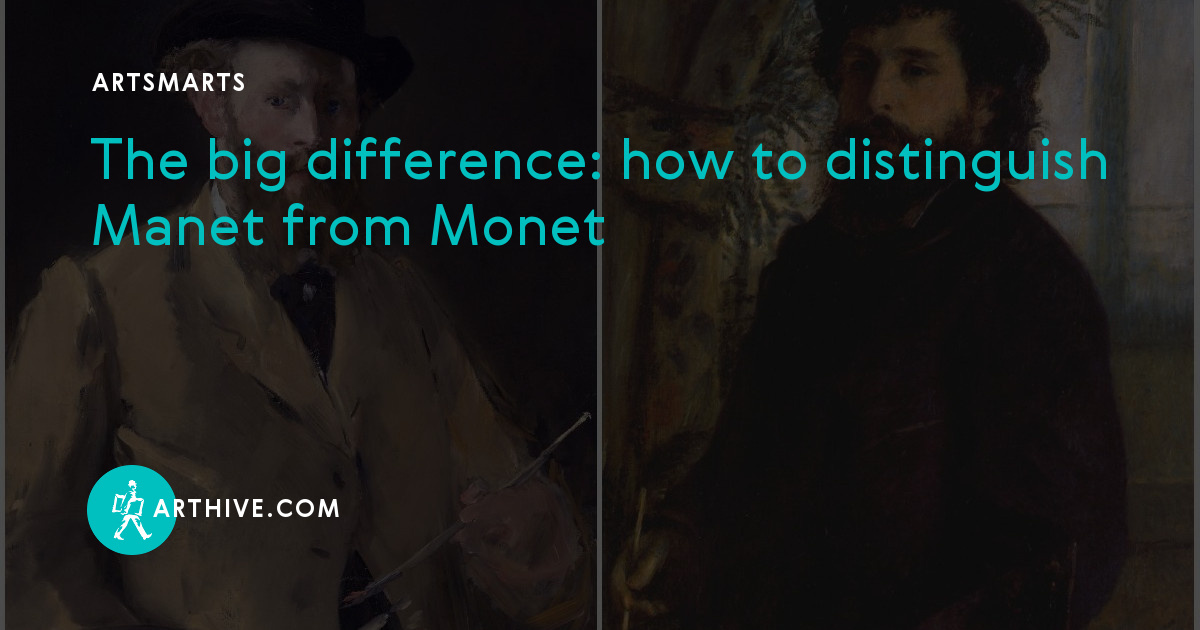 The big difference: how to distinguish Manet from Monet | Arthive