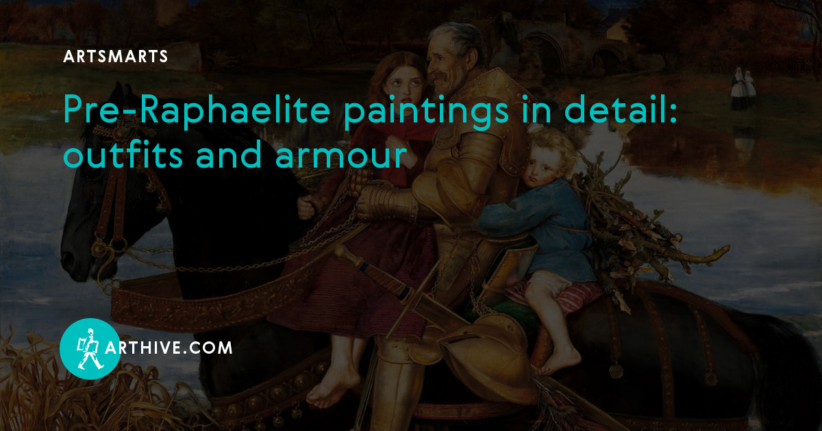 Pre-Raphaelite paintings in detail: outfits and armour | Arthive